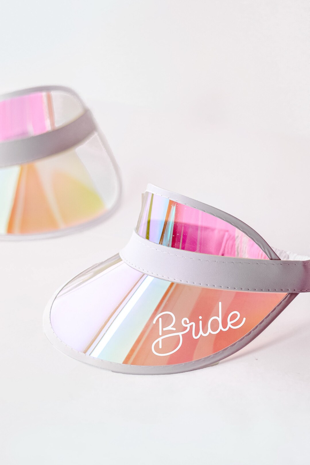 Personalized Bride Visor Bachelorette Visors Bachelorette Party Sun ...