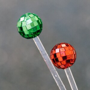 Christmas Party Disco Ball Stir Stick 1pc | Stirrer Sticks | Mirror ...