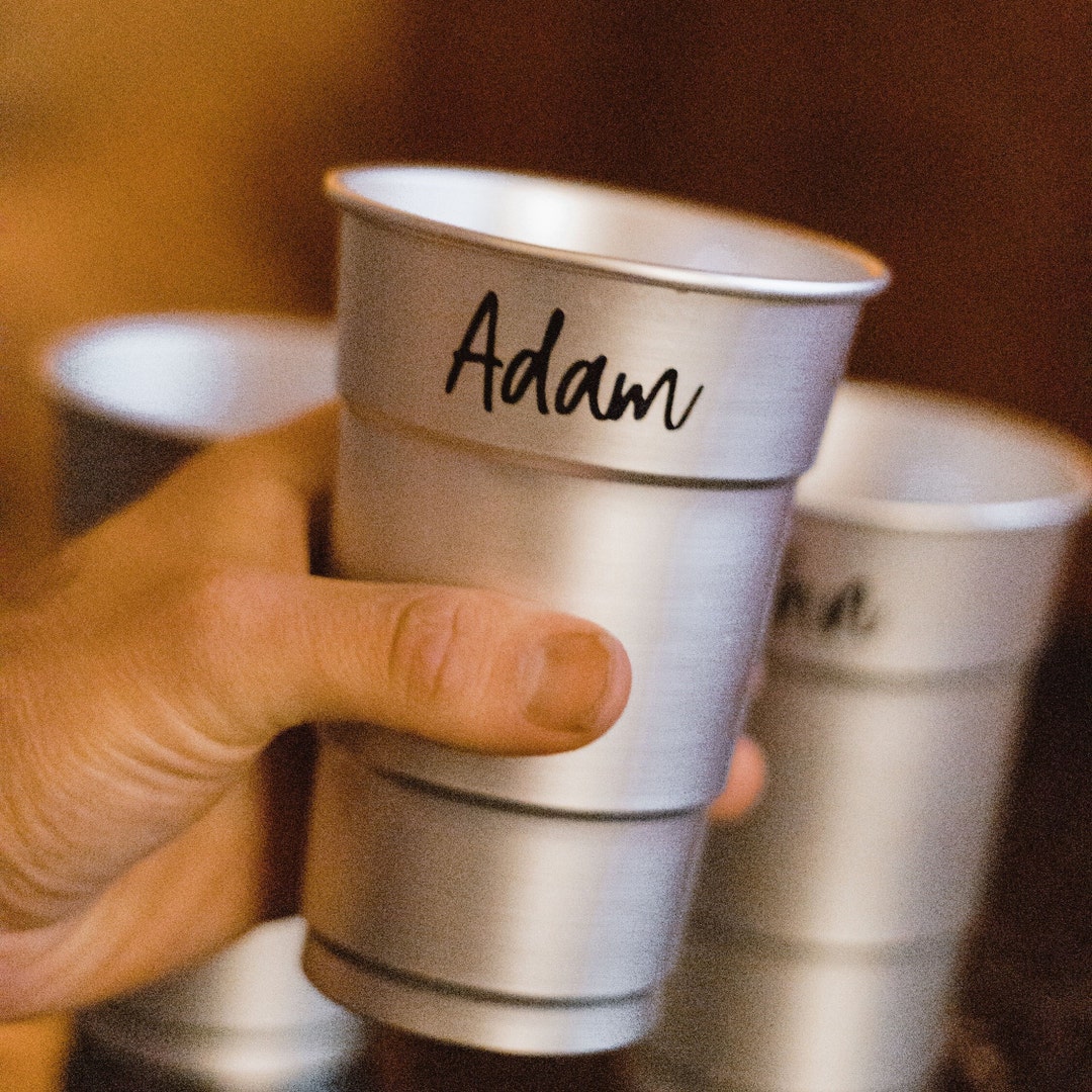 Aluminum Bachelor Party Cups Bachelor Party Decorations Bachelorette ...