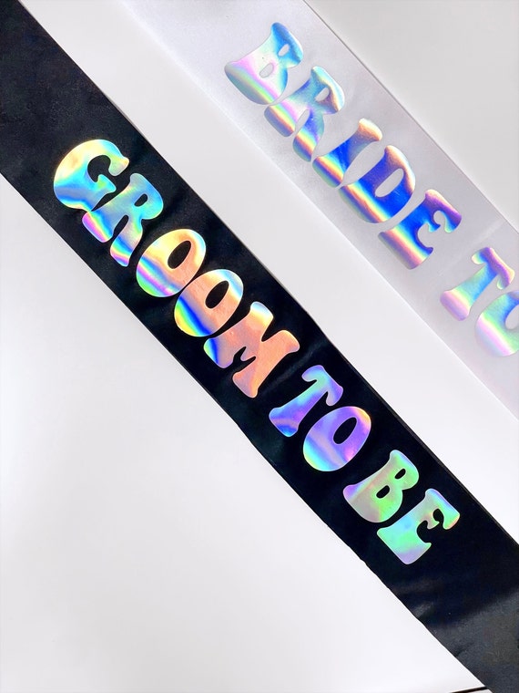 Bachelor Party Disco Themed Sash Groom to Be Sash Rehearsal Dinner Sash ...