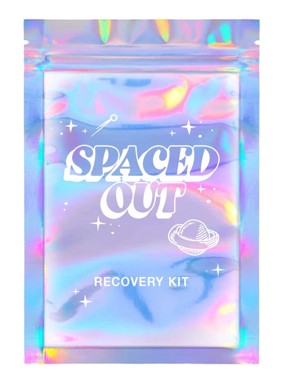 Spaced Out 90's Theme Bachelorette Hangover Kits Recovery Kit Space ...