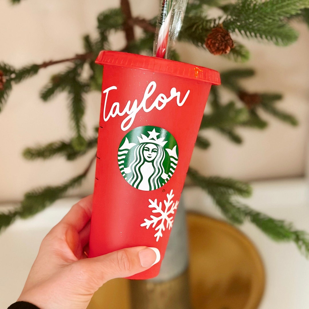 Personalized Limited Christmas Starbucks Cold Cup - Venti 24oz Size ...