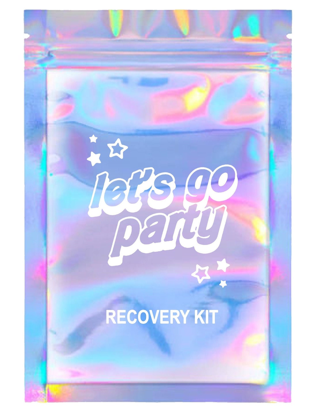 Come on Let's Party Themed Hangover Kits Hangover Recovery Kit ...