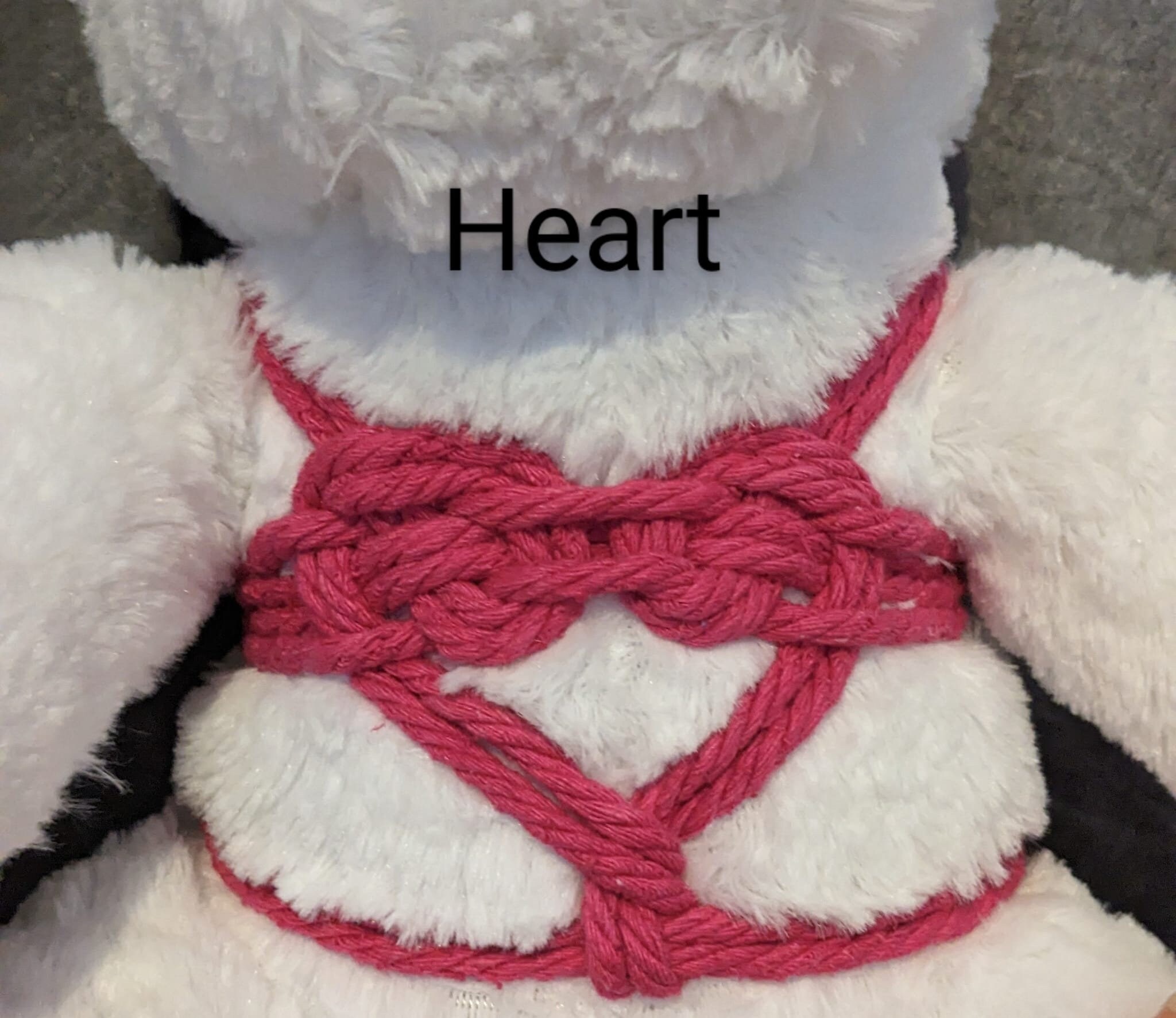 Custom Rope Bunny With Harness - Etsy