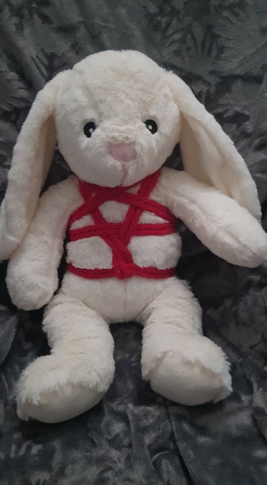 Custom Rope Bunny With Harness | Etsy