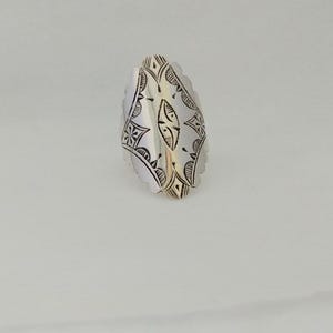 Moroccan Ring Silver Tuareg Berber Sterling Handmade Shield Rings ...