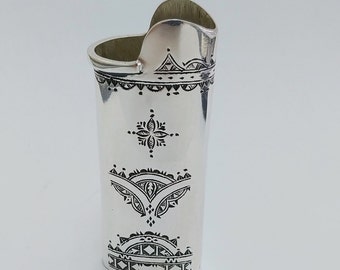 Premium Blank Lighter Cover / Sleeve / Case Silver WITH - Etsy