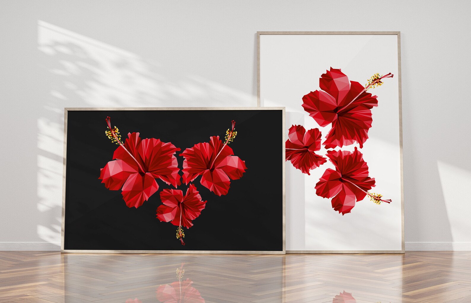 Red Flower Red Flower Art Flower Poster Flower Print | Etsy