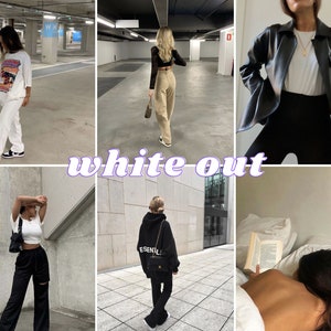 WHITE OUT (influencer Preset), White Background Preset, White Wall ...