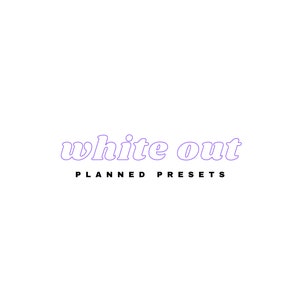 WHITE OUT (influencer Preset), White Background Preset, White Wall ...