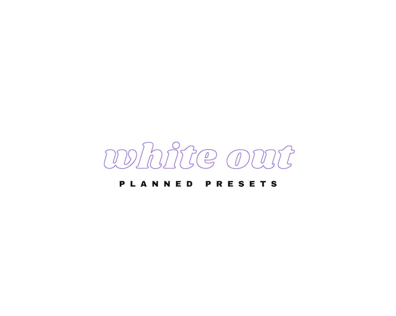 WHITE OUT (influencer Preset), White Background Preset, White Wall ...