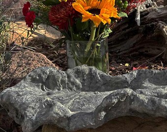 Bonsai Slab Extra Large Rustic Forest Pot by Colorado Artist Linda Paul ...