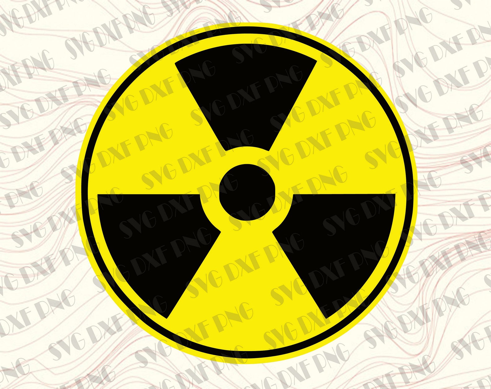 Fallout radiation symbol clipart Fallout symbol cricut | Etsy