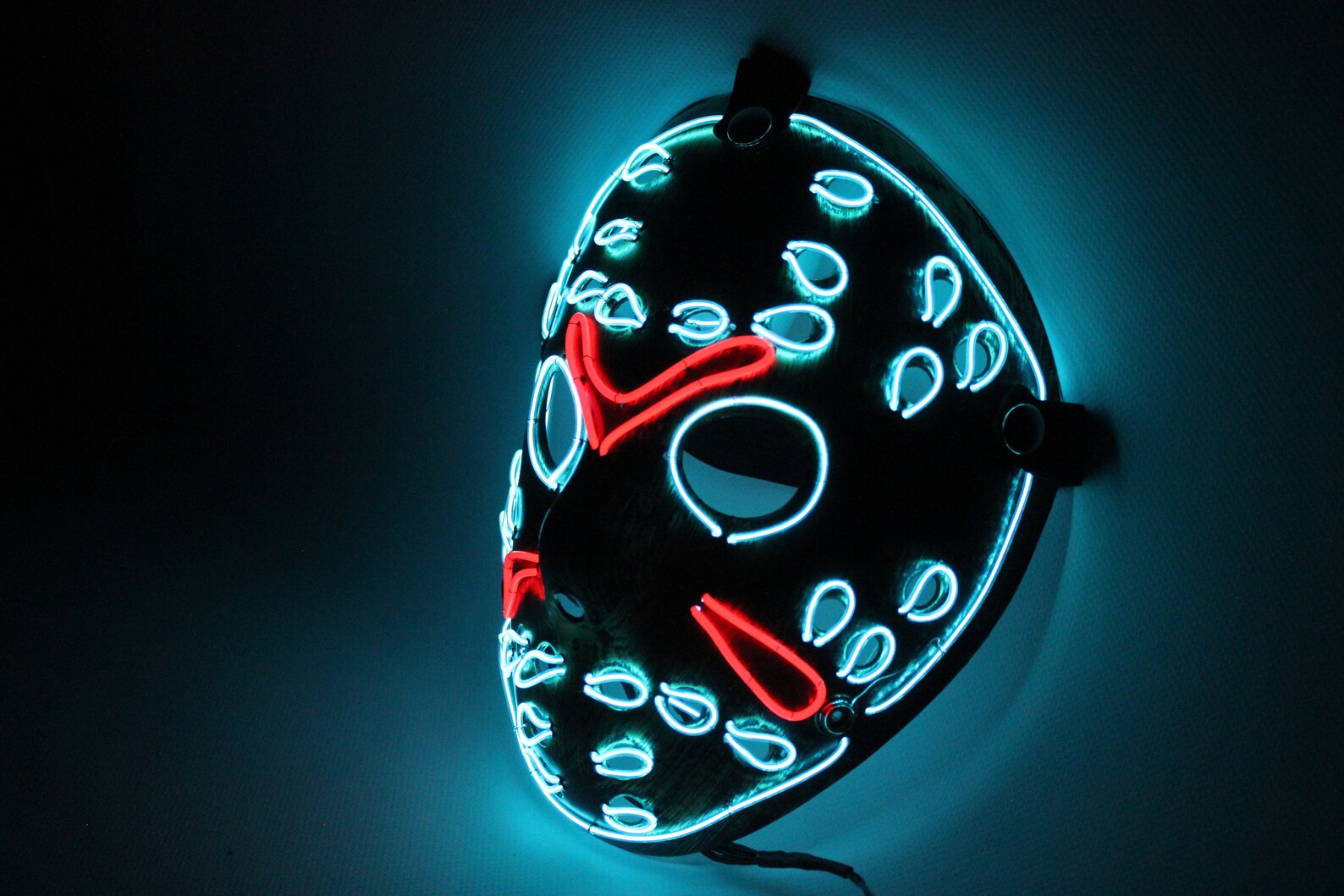 Neon Mask: Jason - Etsy