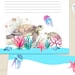 Sea Turtle Printable Stationery / Digital Note Paper / Instant Download ...