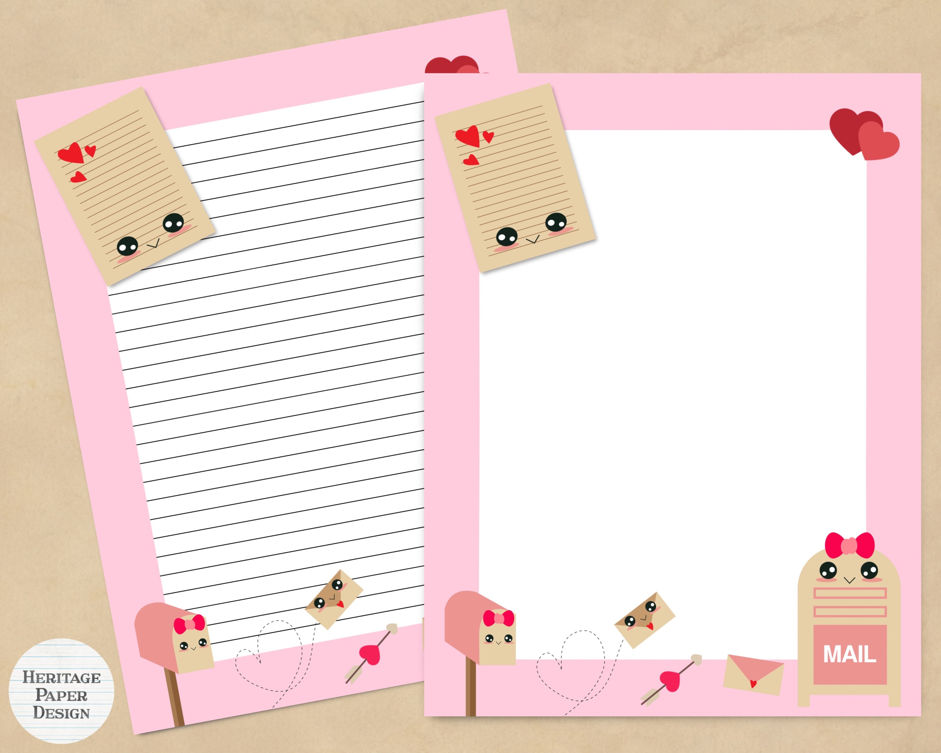 Printable Love Letter Paper