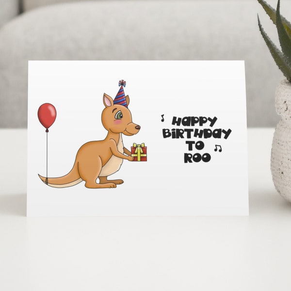 Kangaroo Birthday - Etsy