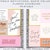 October 2024 Weekly Planner Week on Two Pages Fun Colorful Calendar A6 ...