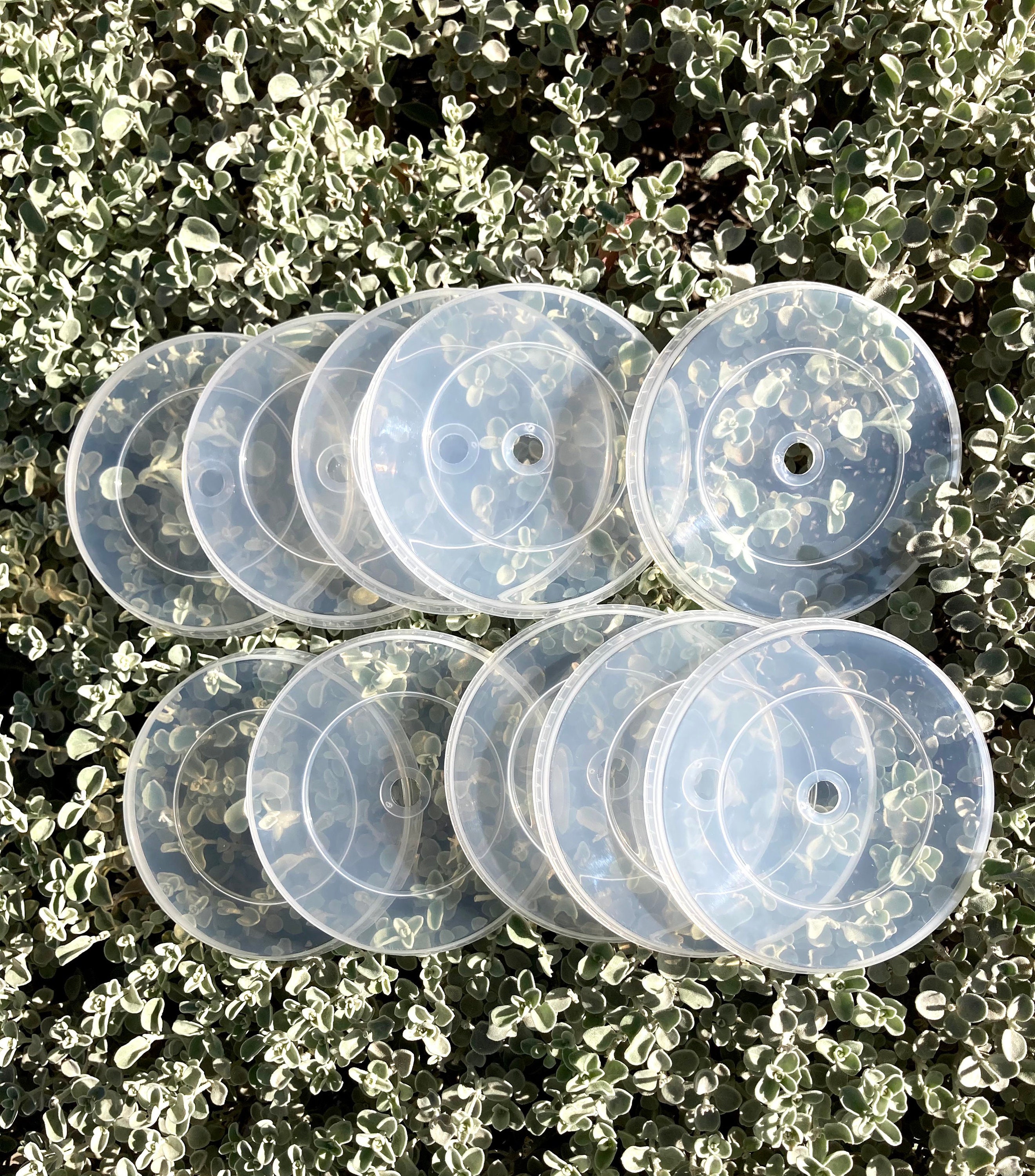 Clear Lids for Reusable Cups L Reusable Cup Lids L Set of 10 - Etsy