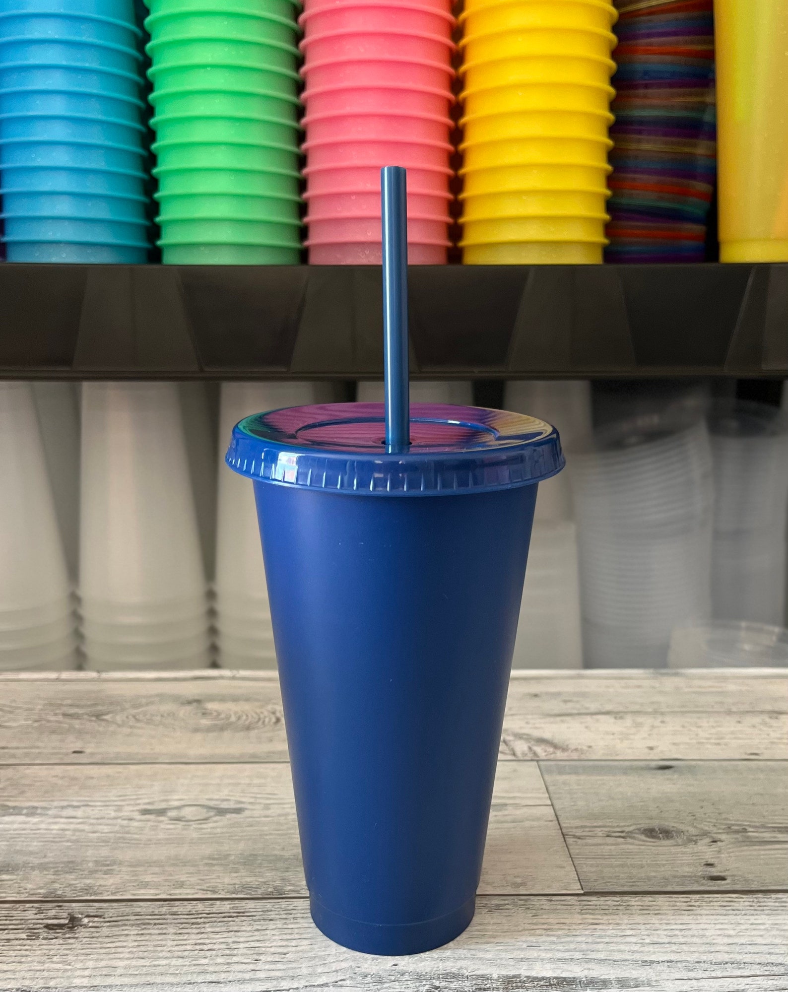 Boho Set 24 Oz Reusable Cups Set of 5 - Etsy