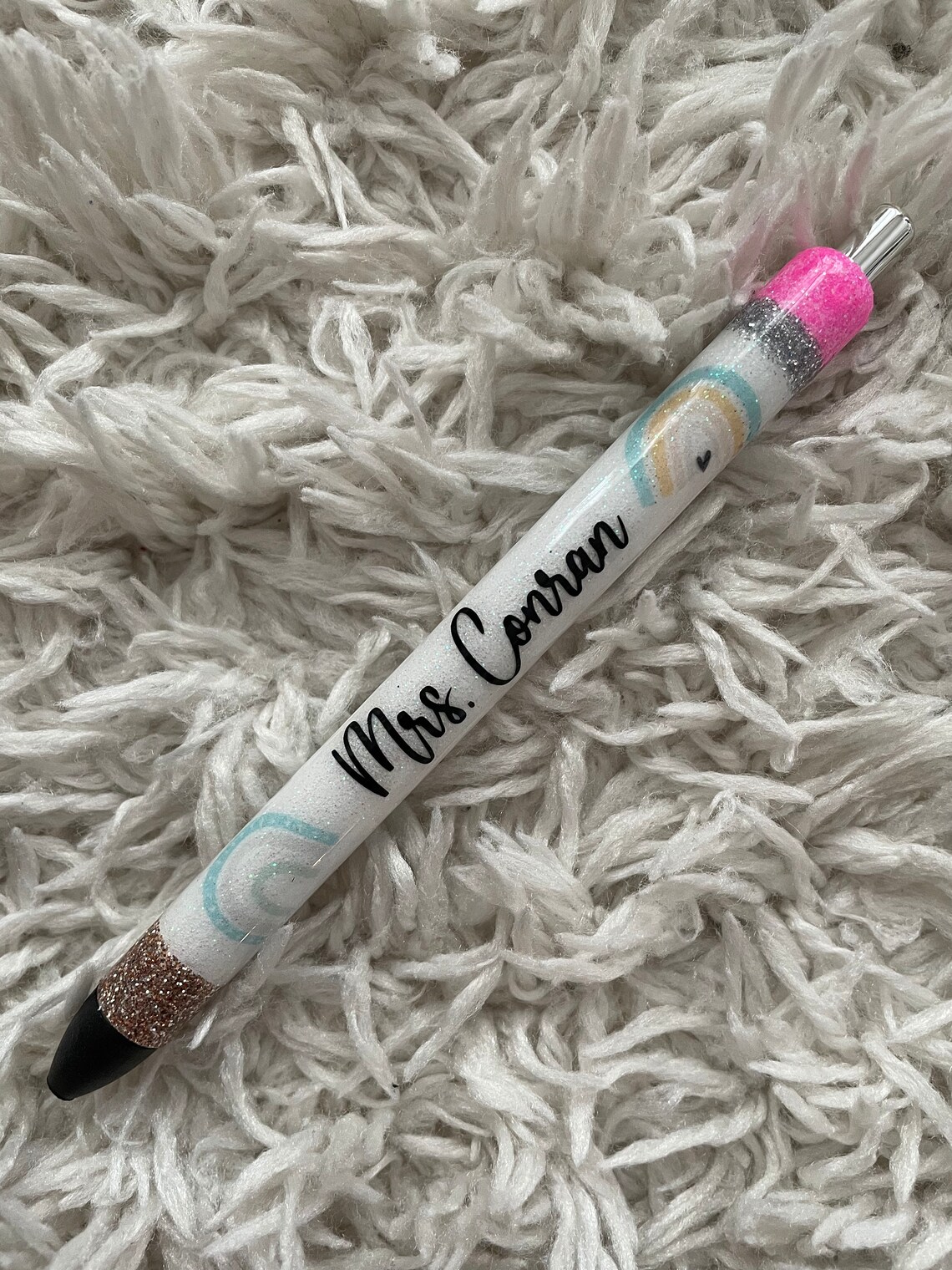 Boho Teacher Pen Pencil Pen Boho Rainbow Pen | Etsy