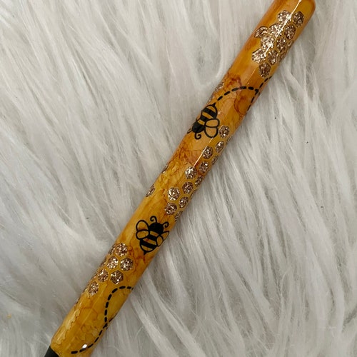 Buzzin' Bee Glitter Pen - Etsy