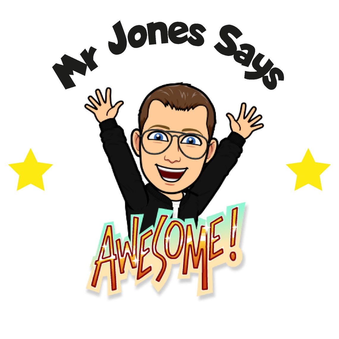 Personalised Teacher Stickers Bitmoji Stickers Sheet Teacher | Etsy