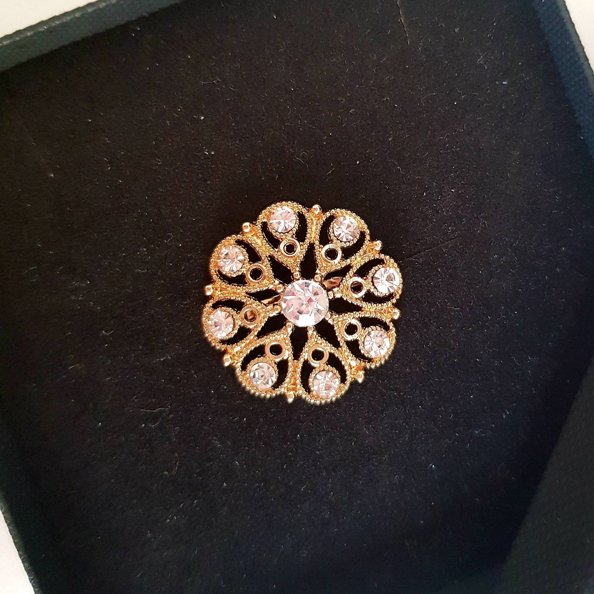 Hijab Brooch Pin Islamic Hijabi Nikka Gold Silver Jewellery Ladies ...