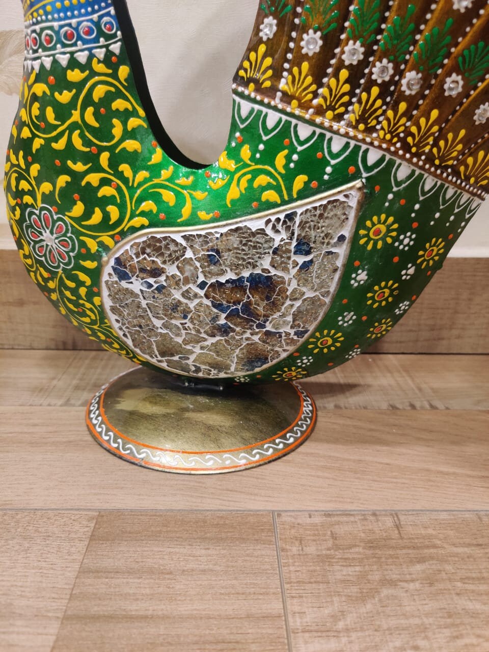 Side Table / Exclusive Peacock Table With Mosaic Work on It With ...
