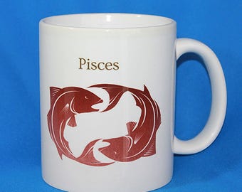 Pisces Mug - Etsy