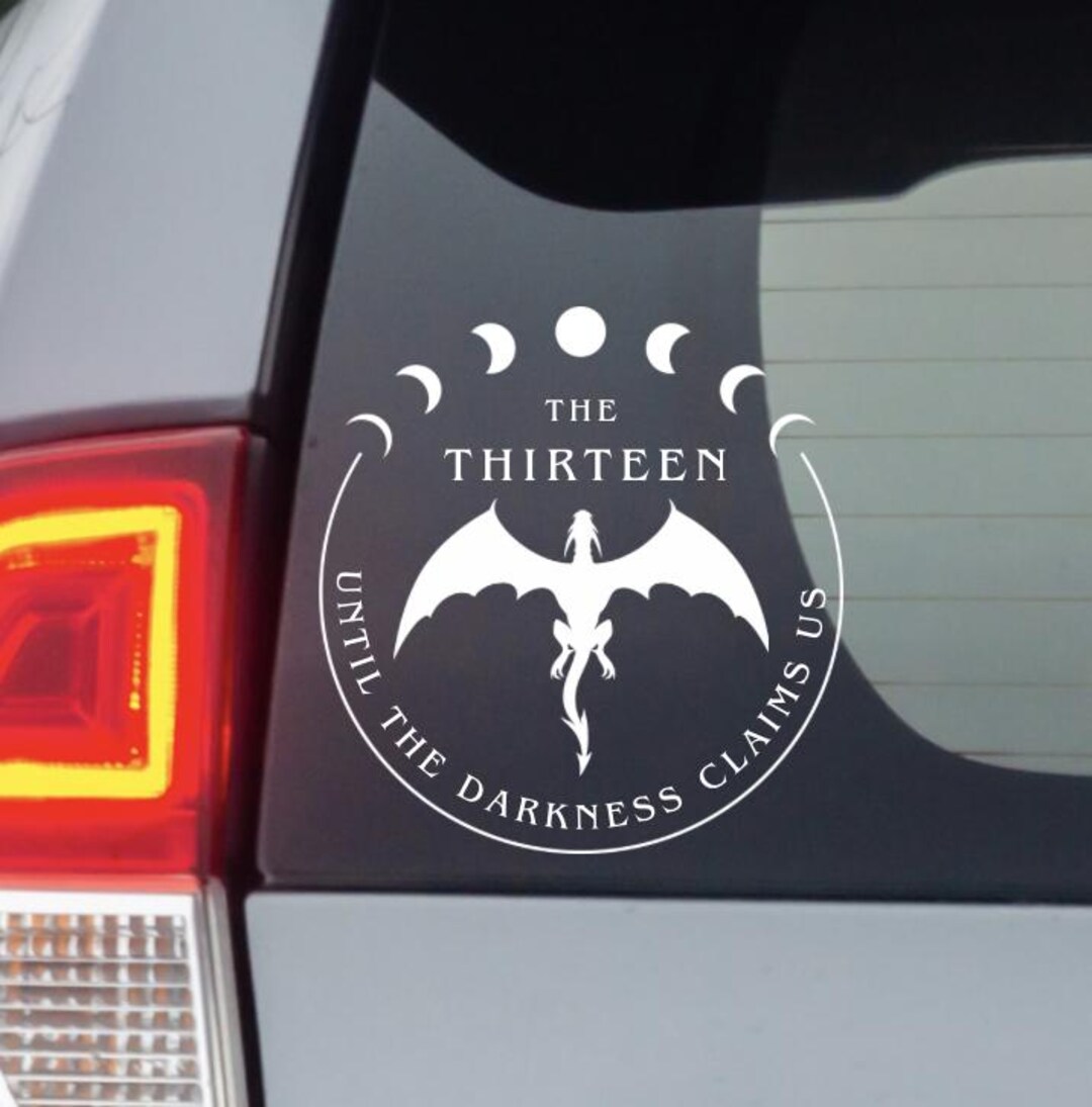 Blackbeak Coven Until the Darkness Claims Us WYVERN Car Decal the ...