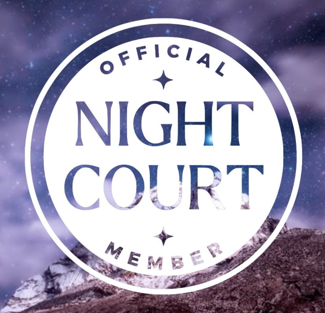 OFFICIAL MEMBER Night Court Png Only A Court of Thorns and Roses ACOTAR ...