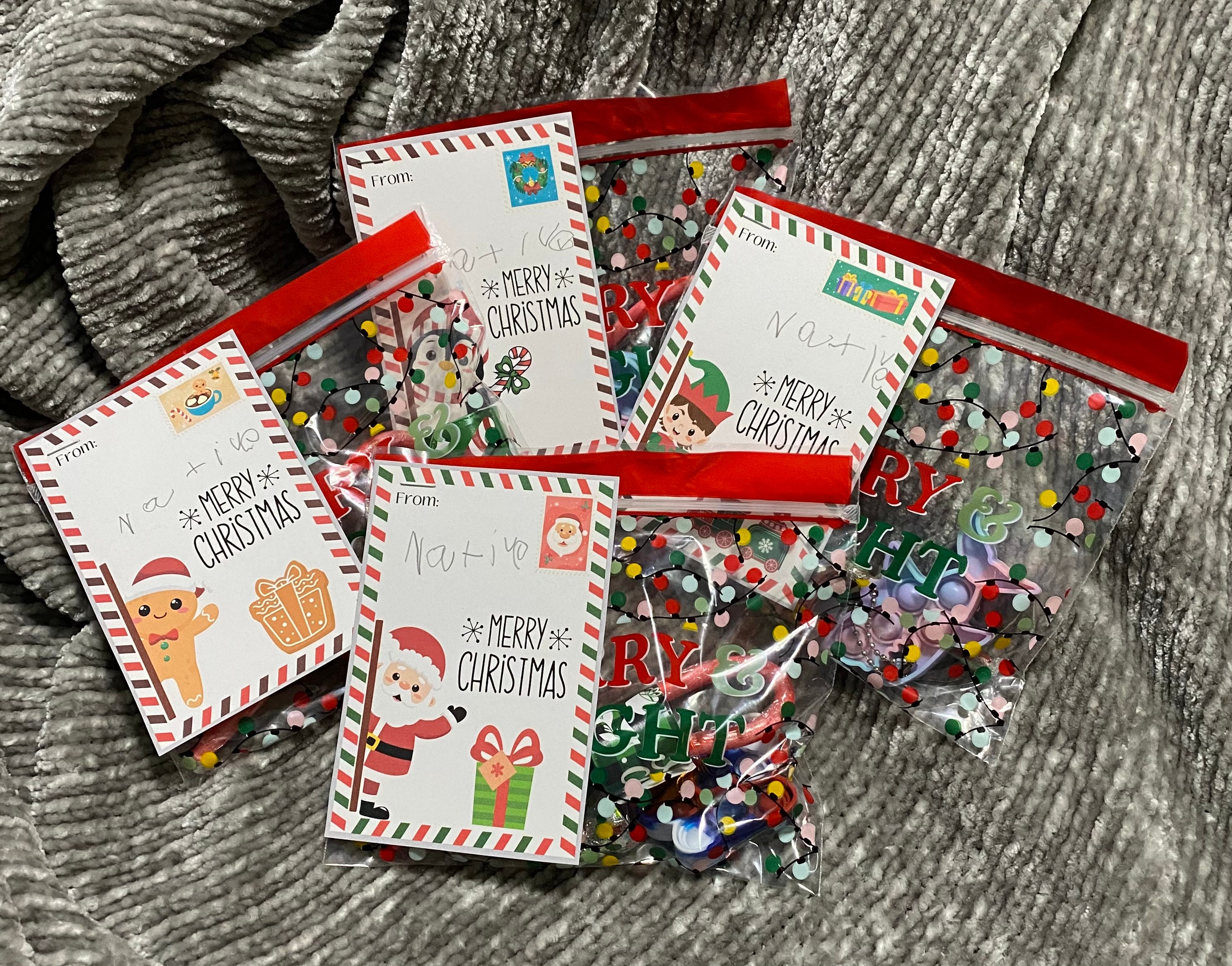 Printable Classroom Christmas Postcards | Printable Christmas Cards ...