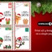 Printable Classroom Christmas Postcards | Printable Christmas Cards ...