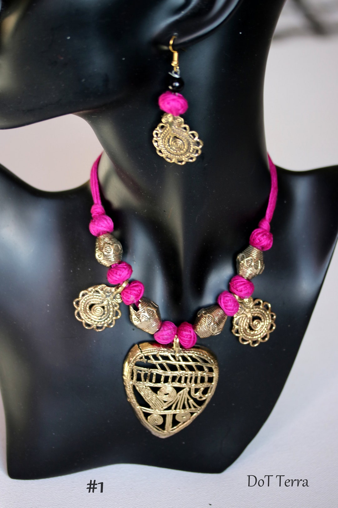 Dokra Necklace Sets! Handmade Jewelry! Necklaces With Earrings! Dokra ...