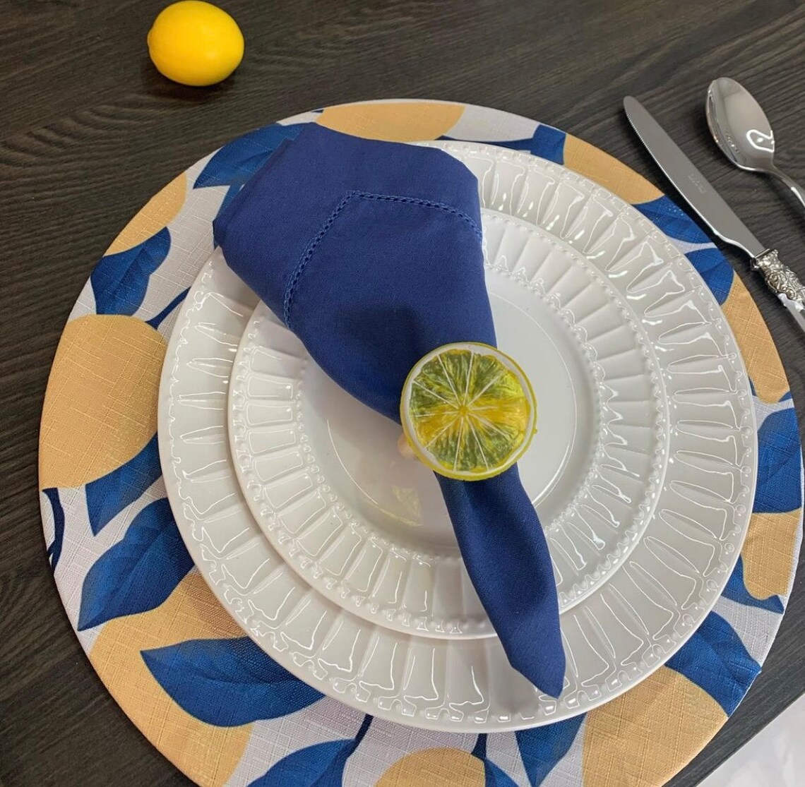 Lemon Napkin Ring - Etsy