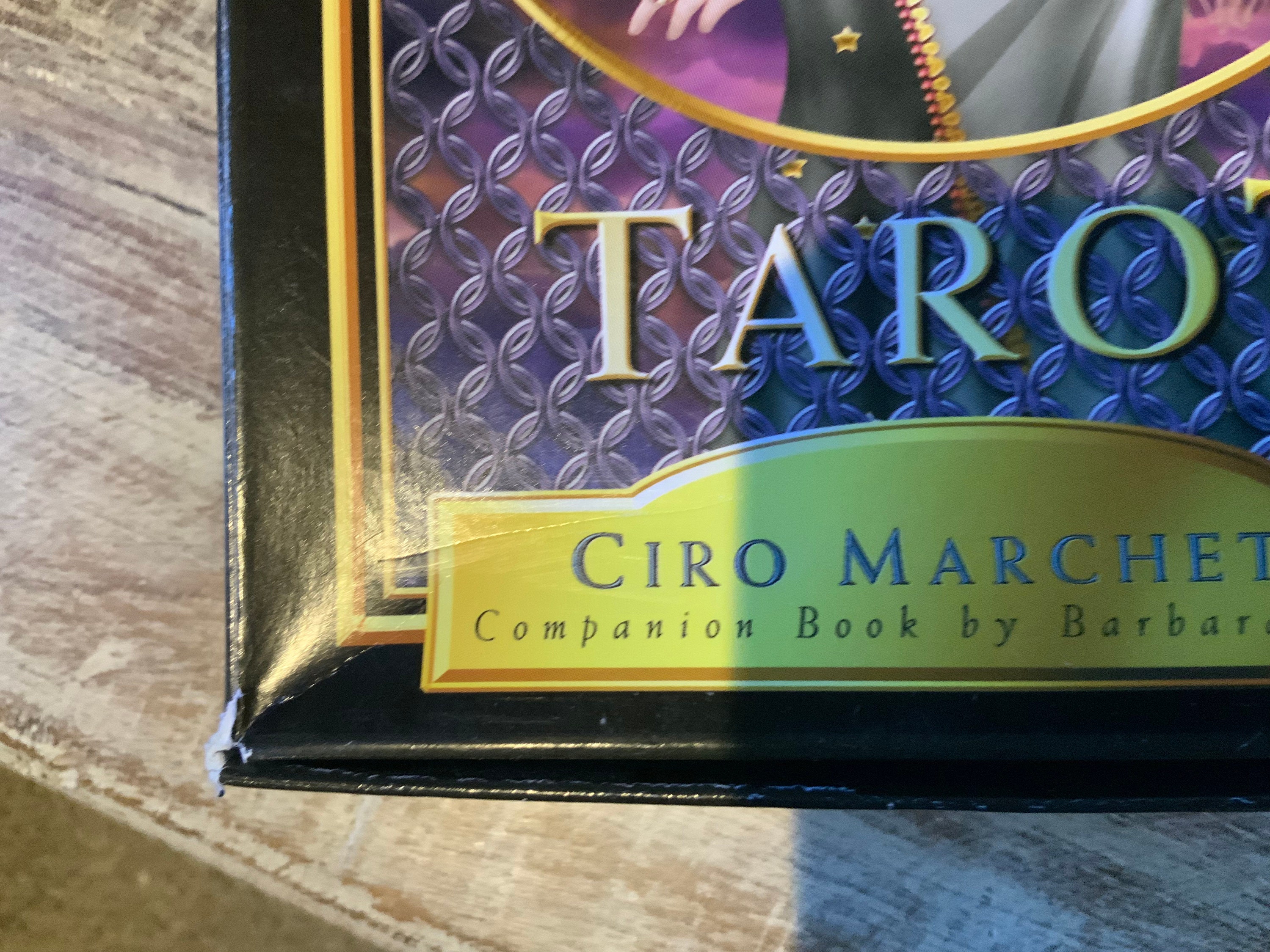 1st Edition CIRO Marchetti the Gilded Tarot 78 Tarot Card Deck Sealed ...