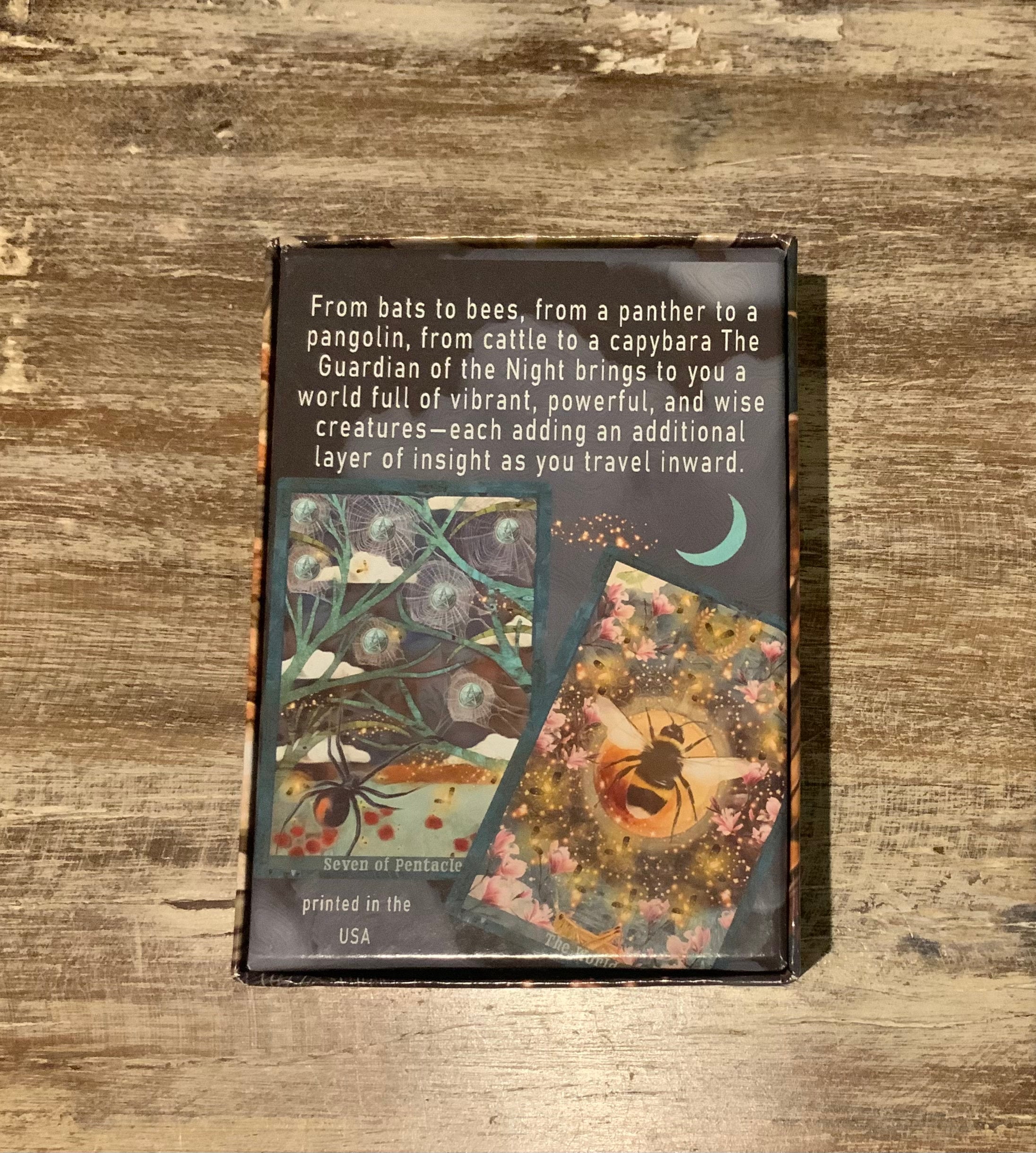 GUARDIAN of THE NIGHT Tarot Cards Self Published Indie 1st - Etsy