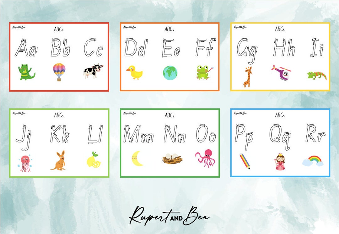 DIY Printable Busy Book Handwriting Pack DIGITAL DOWNLOAD Worksheet (22 ...