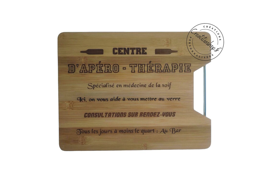 Aperitif Board Cutting Board Aperitif Therapy Housewarming - Etsy