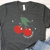 Retro Cherry Comfort Colors Shirt, Mon Cherry Baby T-shirt, Vintage ...