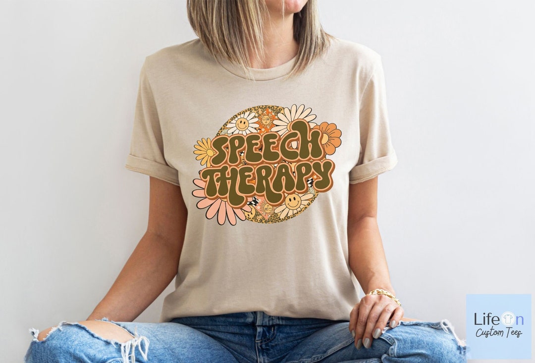 Speech Therapy Shirt SLP Shirts SLP Shirt Speech Therapy - Etsy