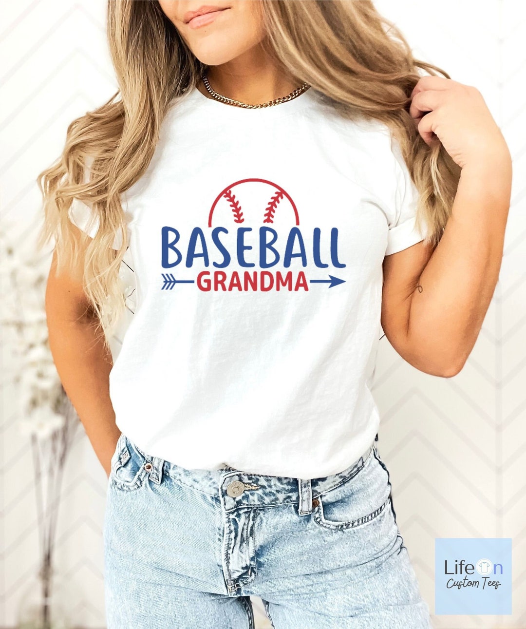Baseball Grandma Shirt, Baseball Grandma, Baseball Aunt Shirt, Baseball ...