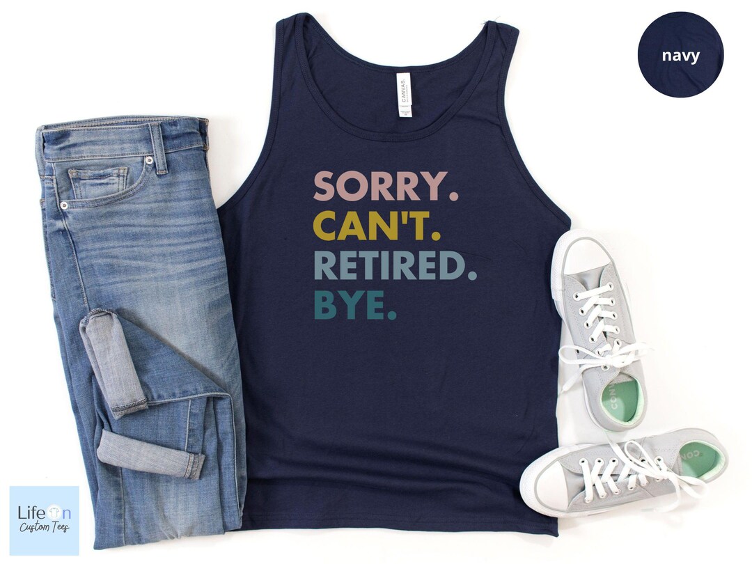 Retirement Gifts for Men, Retirement Gifts for Women, Retirement Tank ...