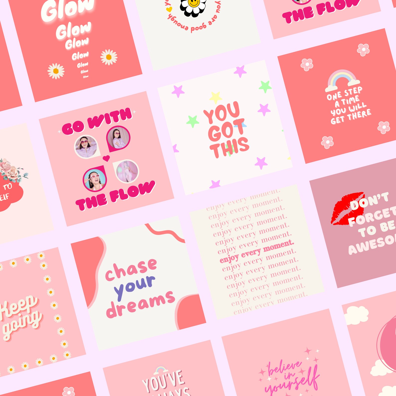 Pastel Design Instagram Template Canva Pastel Desing Templates ...