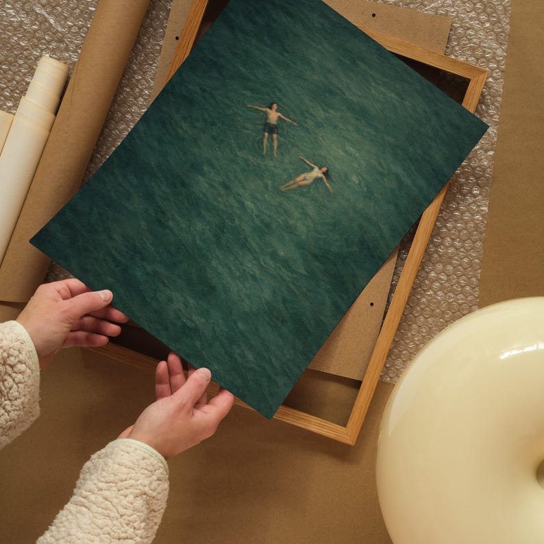 Timeless Calm Artwork – Moment Outside Time Art | Slow Life Aesthetic ...