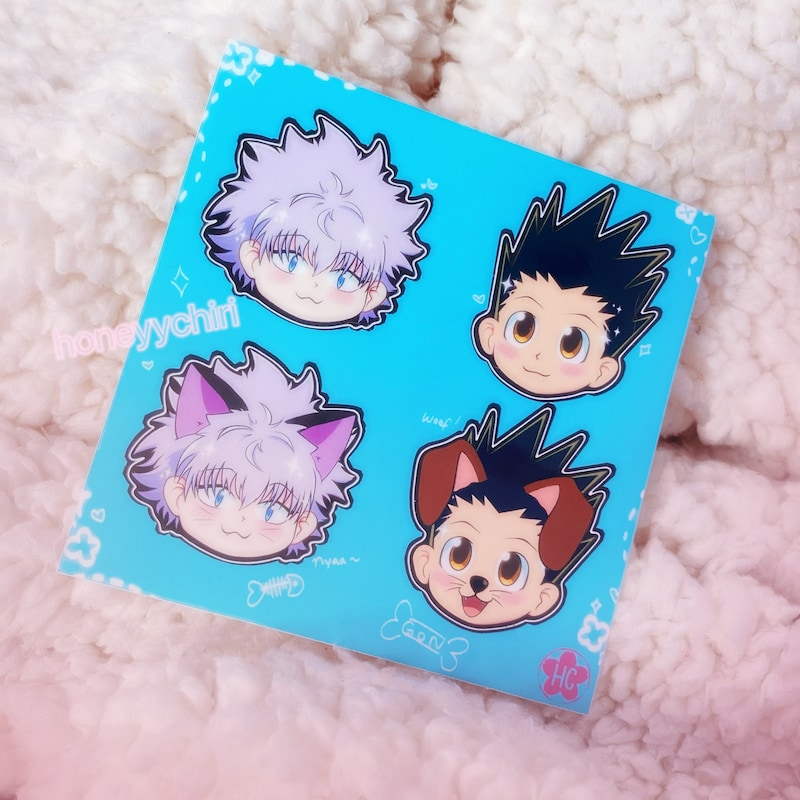 Manga Sticker Pack - Etsy