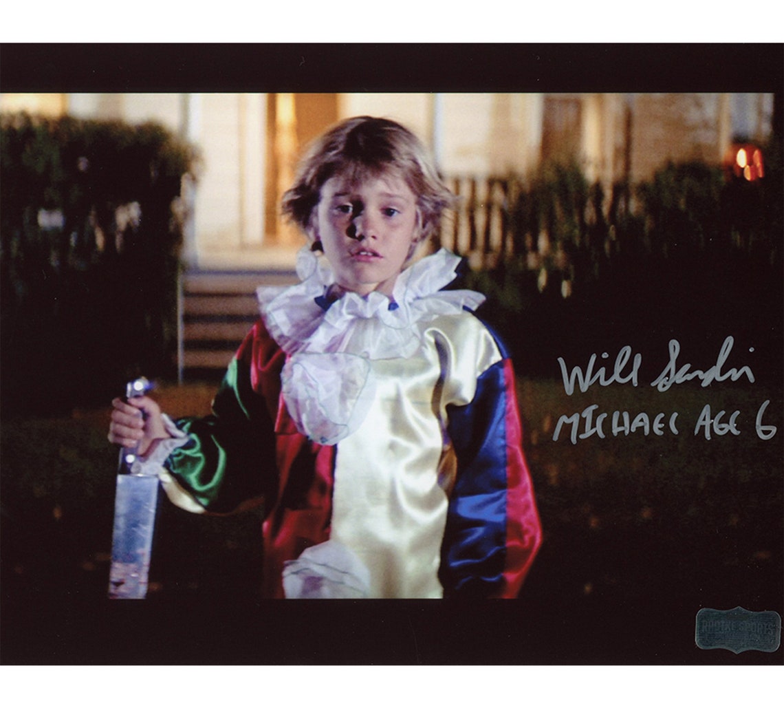 Will Sandin Signed Halloween young Myers 8x10 - Etsy