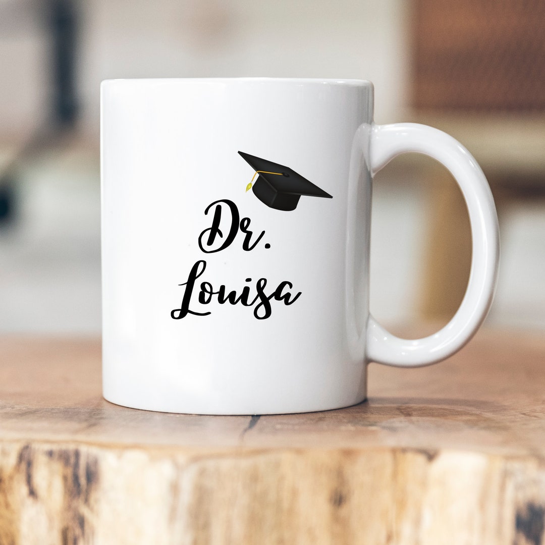 Customizable Cup Bachelor Master Doctor Degree Graduation University ...