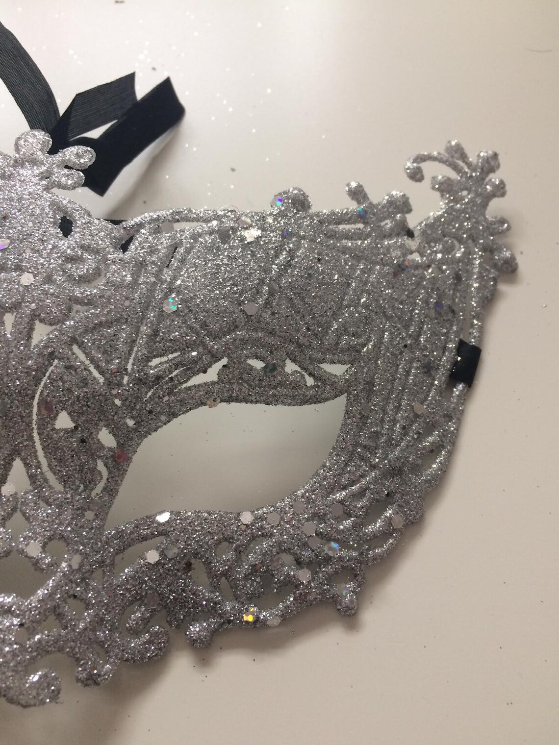 Masquerade Mask Silver Stag Party Hen Fancy Dress Filigree - Etsy UK